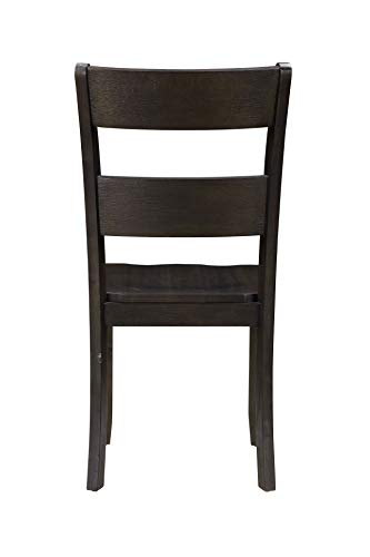 ACME Haddie Side Chair (Set-2) - - Distressed Walnut