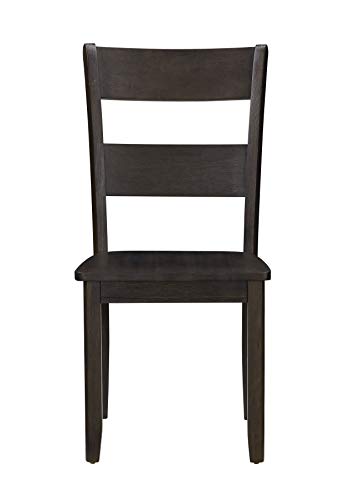 ACME Haddie Side Chair (Set-2) - - Distressed Walnut