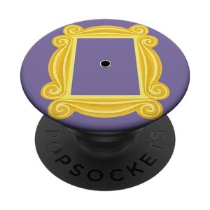 purple door yellow frame peephole vintage fun gift popsockets standard popgrip