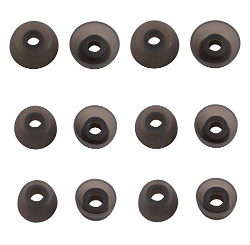 Replacement Eartips for Galaxy Buds SM-R170 Headphone, Rayker Soft Silicone Earbud Tips, Fit in Case, 6 Pairs, S/M/L Size, Fit Galaxy Buds