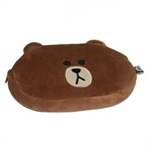 Line Friends Brown Pencil Case Plush