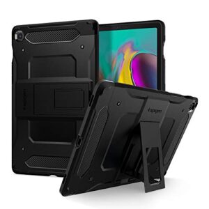 spigen tough armor tech designed for galaxy tab s5e case (2019) - black