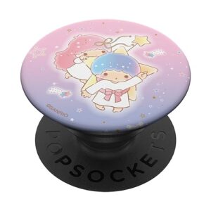 little twin stars sweet galaxy sparkle space popsockets standard popgrip