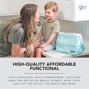 Simple Modern Insulated Lunch Tote Bag for Women, Men, Work | Reusable Insulated Meal Box Container| Myriad Collection | 8 Liter, Molokai