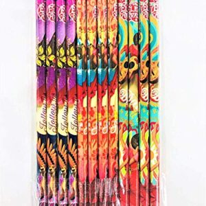 12 Disney Elena of Avalor Wooden Pencil Cartoon Character Authentic Licensed School Party Bag Fillers