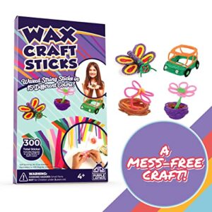 PURPLE LADYBUG Wax Sticks for Kids in Bulk: 15 Colors, 2 Lengths - 6 Inch Standard & 12 Inch Super Long, 150 of Each - Fun Car Ride & Airplane Activities for Kids Ages 4-8, Travel Toys for Kids