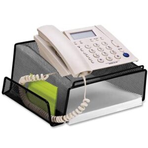 1InTheOffice Telephone Stand Desktop, Mesh