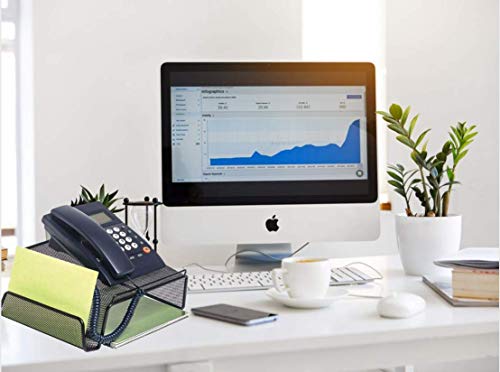 1InTheOffice Telephone Stand Desktop, Mesh