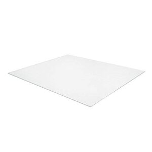 amazon basics polycarbonate office chair mat for hard floors, large - 59 x 79-inch, clear