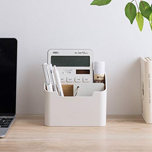 Poeland Remote Control Holder Desk Storage Organizer Box Container for Desk, Office Supplies, Home