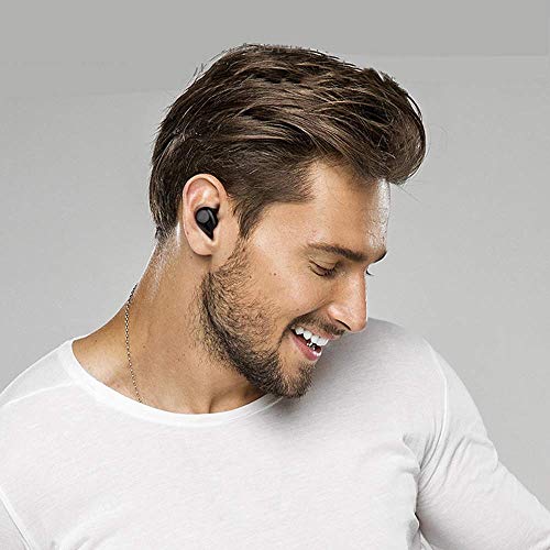 NVAHVA Bluetooth Earbud 10 Hrs Playtime, Single Wireless Earphone, Mini Bluetooth Headset Hands-Free Car Headphone, Cell Phone Bluetooth Earpiece for iOS Android Smart Phones PC TV Audiobook