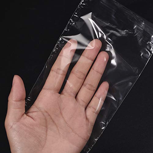 uxcell Shrink Wrap Bags, 12x8 inch 100pcs Shrinkable Wrapping Packaging Bags Transparent Industrial Packaging Sealer Bags