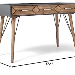 Finch Friedman Desk Console, Gray