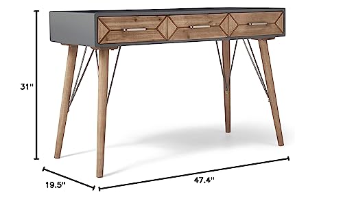 Finch Friedman Desk Console, Gray