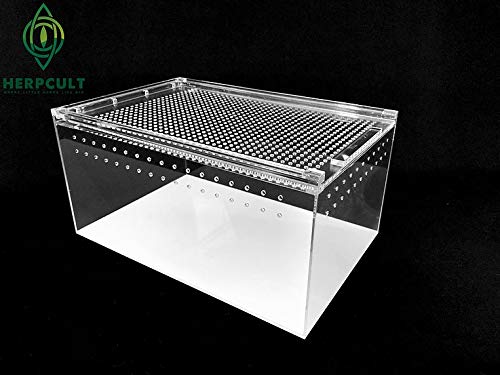 SOBAKEN Herpcult Magnetic Acrylic Large Enclosure 12 x 8 x 6