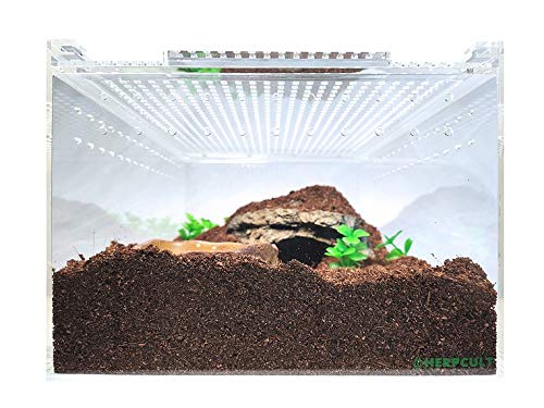 SOBAKEN Herpcult Magnetic Acrylic Large Enclosure 12 x 8 x 6