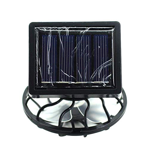 Academyus Summer Portable Mini Fan Solar Power Cooling Fan Air Cooler for Traveling Outdoor Fishing Random Style*