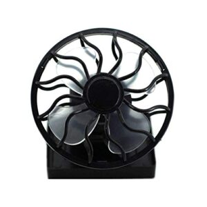 Academyus Summer Portable Mini Fan Solar Power Cooling Fan Air Cooler for Traveling Outdoor Fishing Random Style*