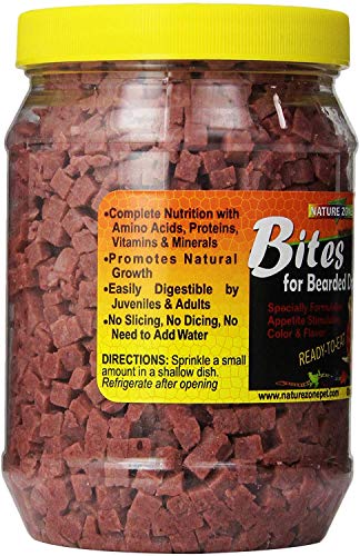 Nature Zone Nutri Bites for Bearded Dragons 24 oz - Pack of 2