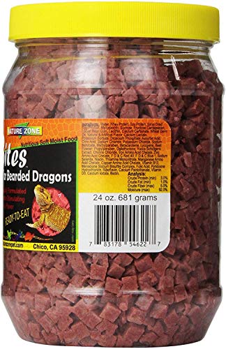 Nature Zone Nutri Bites for Bearded Dragons 24 oz - Pack of 2