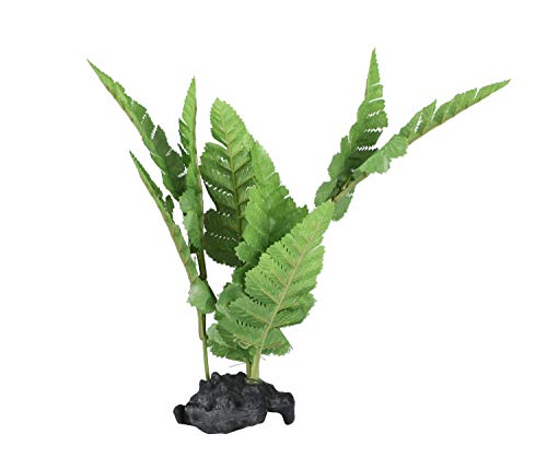 CNZ® 3 Pcs Assorted Lifelike Green Aquarium Plastic Plant Decoration