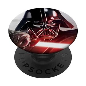 star wars darth vader face popsockets standard popgrip