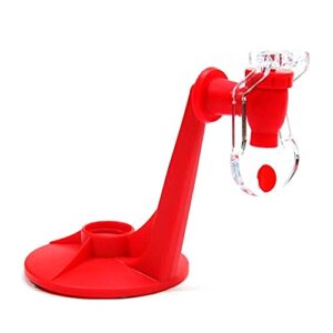 Upside Down Drinking Fountains Beverage Dispenser Soda Cola Beer Switch Pressure Red