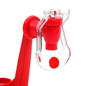 Upside Down Drinking Fountains Beverage Dispenser Soda Cola Beer Switch Pressure Red