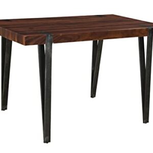 Coast to Coast Gunmetal Dining Table,48" W x 30" D x 30" H