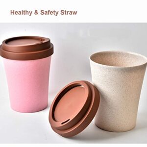 Cute Mini Desktop Trash Can, Waste Bin Roll Cover Wastebasket,Storage for Office, Room, Desk, Bathroom