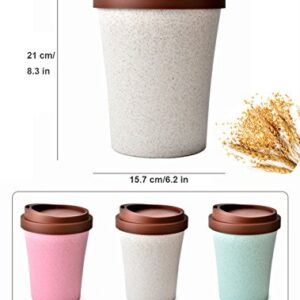 Cute Mini Desktop Trash Can, Waste Bin Roll Cover Wastebasket,Storage for Office, Room, Desk, Bathroom