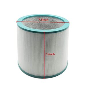 EZ SPARES Vacuum Parts Replacement,Compatible with Dyson,Pure Cool Link Tower Purifier TP00 TP02 TP03,AM11,Pure Fresh Air Purifier Cleaner Hepa Dual-Layer Filter Automatically Parts,# 968126-03