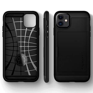 Spigen Slim Armor CS Designed for iPhone 11 Case (2019) - Black