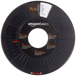 Amazon Basics PLA 3D Printer Filament, 1.75mm, 5 Assorted Colors, 1 kg per Spool, 5 Spools, 5Kg total