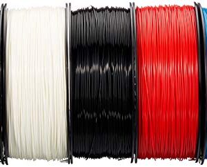 Amazon Basics ABS 3D Printer Filament, 1.75mm, 5 Assorted Colors, 1 kg per Spool, 5 Spools