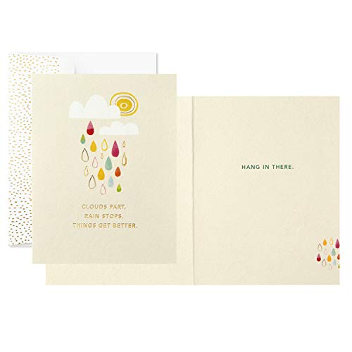 Hallmark Good Mail Thinking of You Card, Encouragement Card, Sympathy Card (Things Get Better)