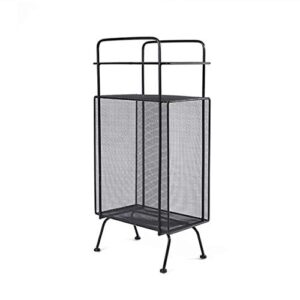 magazine & newspaper baskets magazine rack wrought iron creative corner bookshelf simple bookshelf rack floor multi-function storage rack living room storage rack double rack