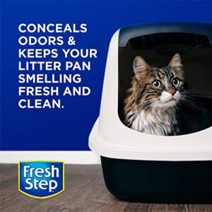 Fresh Step Cat Litter Crystals In Fresh Scent | Cat Litter Box Deodorizer | Combats Cat Odors and Neutralizes Smells to Keep Your Home Clean, 15 Ounces - 3 Pack