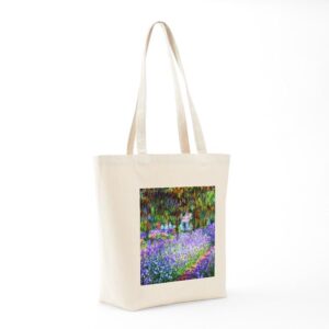 CafePress Monet Tote Bag Natural Canvas Tote Bag, Reusable Shopping Bag