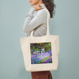 CafePress Monet Tote Bag Natural Canvas Tote Bag, Reusable Shopping Bag