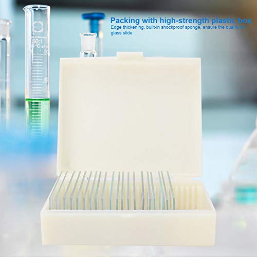 20 Slides Of Biology And Pathology Prepared Microbiological Bacterial Specimens Microscope Slide Set with Plastic Box