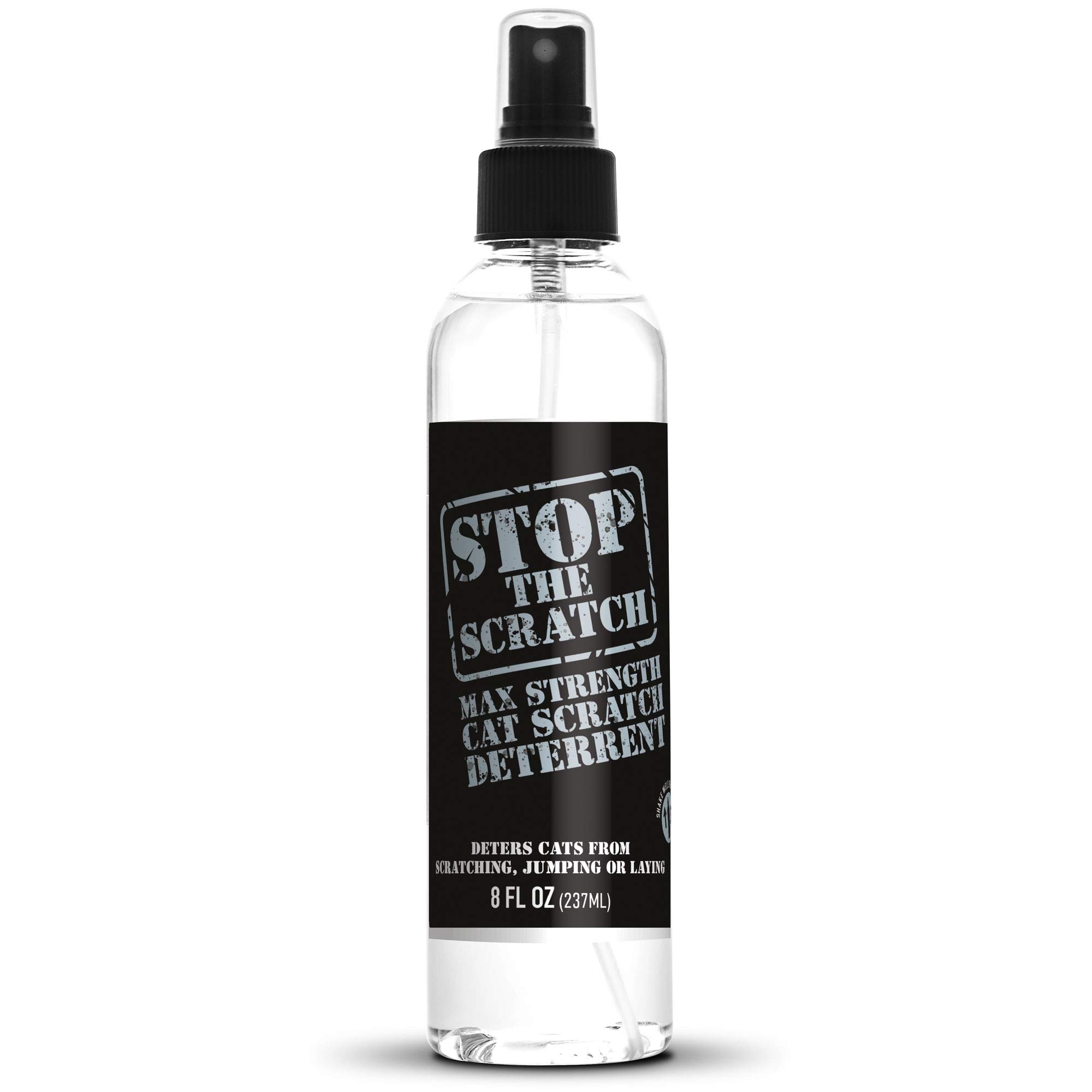 EBPP Stop The Scratch Cat Spray Deterrent for Kittens and Cats - Non-Toxic, Safe for Plants, Furniture, Floors and More Cat Deterrent Spray with Rosemary Oil and Lemongrass.