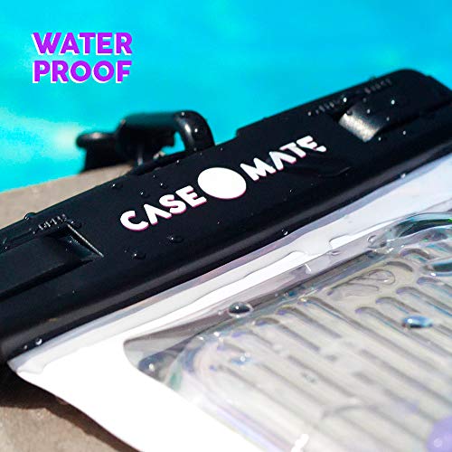 Case-Mate - Waterproof Phone Pouch - - Festival Pouch + Lanyard - White (CM039864-00)