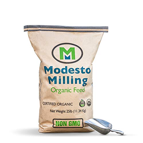 Modesto Milling Organic, Non-GMO Layer Pellets for Ducks, 25lbs; Item# 753