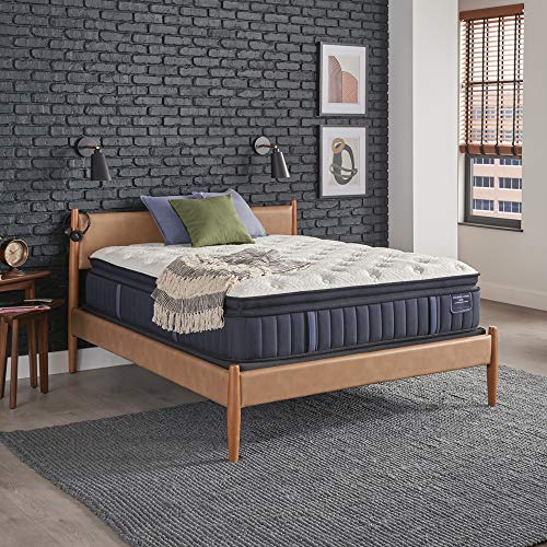 Stearns & Foster Estate 15" Rockwell Luxury Plush Euro Pillowtop Mattress, King, Hand Built in the USA