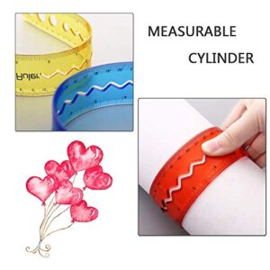 30cm/12inch Ruler US STANDARD Bendable Flexible Rubber Rulers Transparent Shutterproof Straigt Rulers, 12" Durable Flexi Folding Rulers School,Classroom,or Office Wood Work Kids/Adults(8PCS)