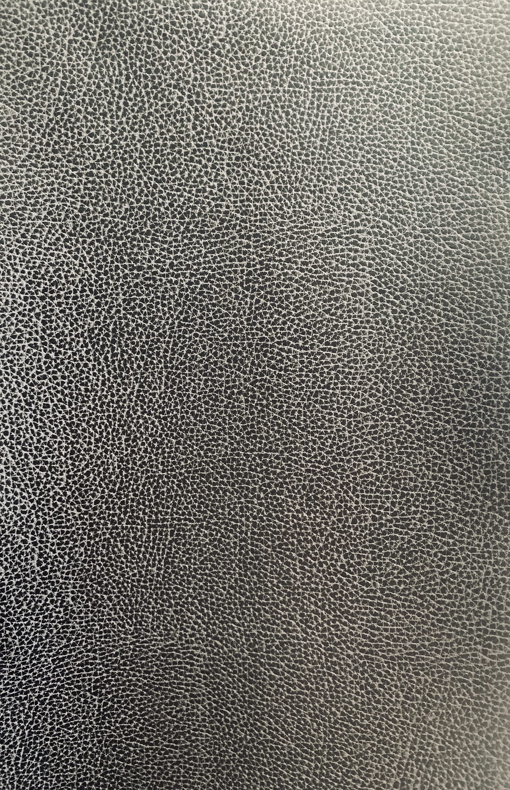 FABRICS FOREVER – Contemporary Faux Leather Collection - Dore Hard Coal Vinyl Fabric Material Faux Leather Sheets for DIY, Crafts…