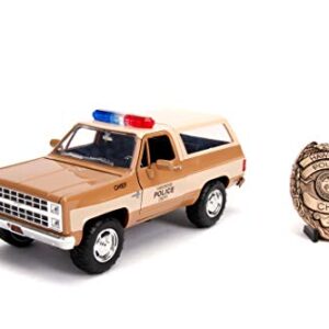 Jada Toys Stranger Things 1980 Die Cast Blazer with Badge Standard, Multi-Colored (JA31111)