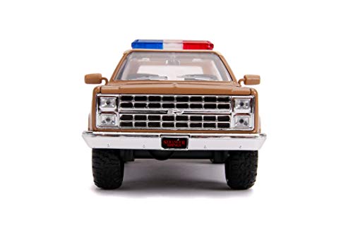 Jada Toys Stranger Things 1980 Die Cast Blazer with Badge Standard, Multi-Colored (JA31111)