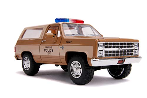 Jada Toys Stranger Things 1980 Die Cast Blazer with Badge Standard, Multi-Colored (JA31111)